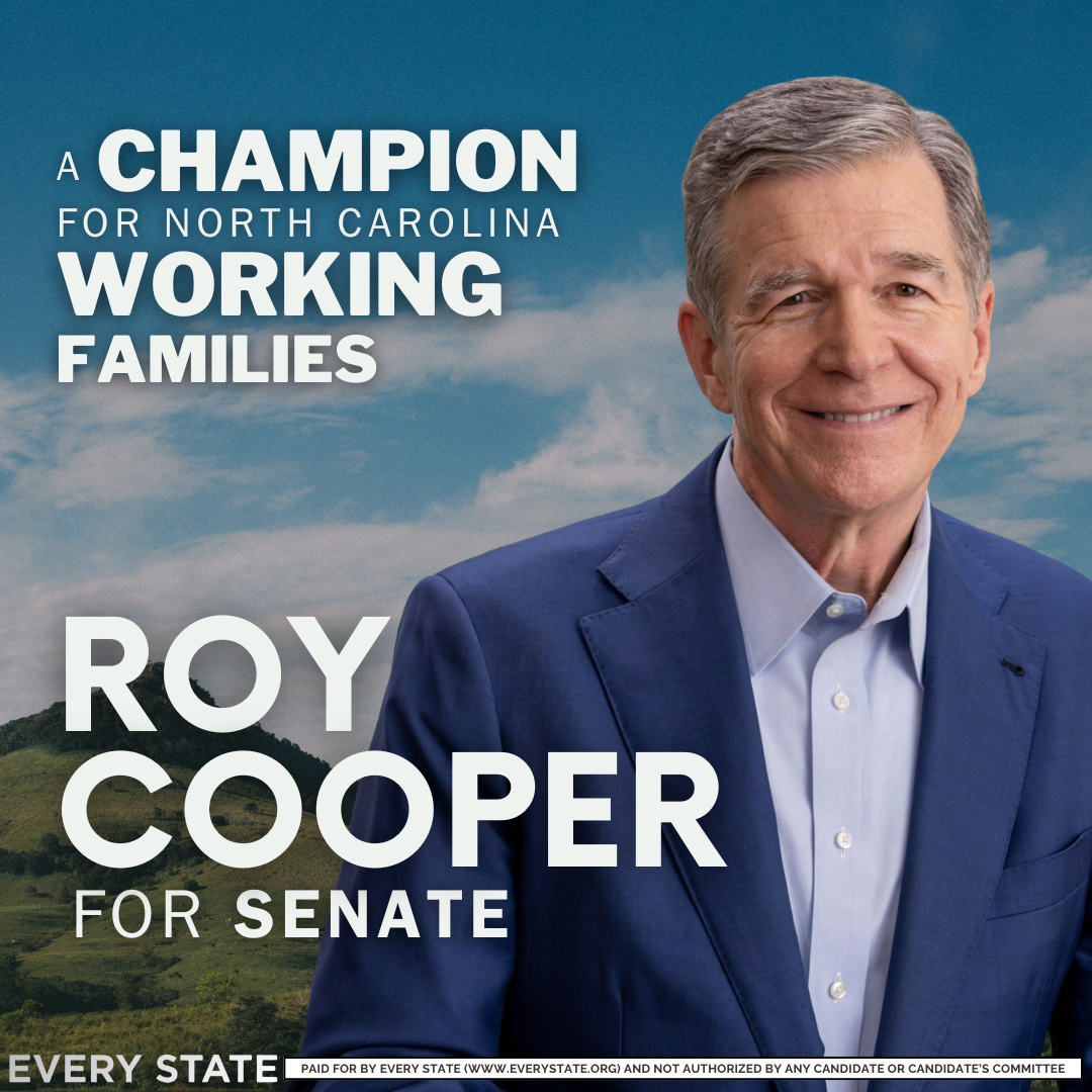 DIX44040: Roy Cooper in North Carolina